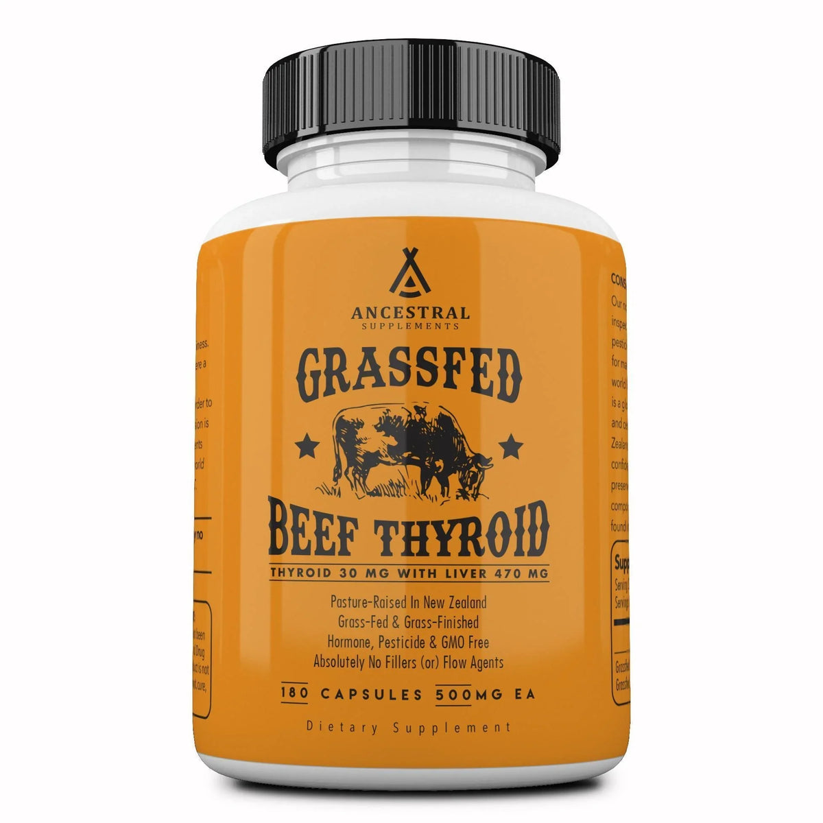 Grass-Fed Bovine Thyroid - Thyroid Support