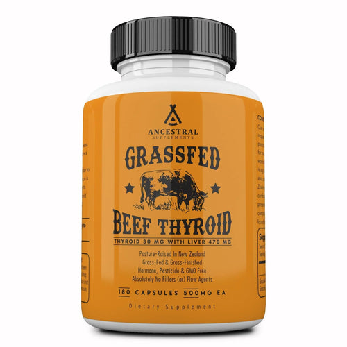 Grass-Fed Bovine Thyroid - Thyroid Support