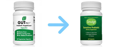 Sensitive Probiotic Capsules - Smidge™